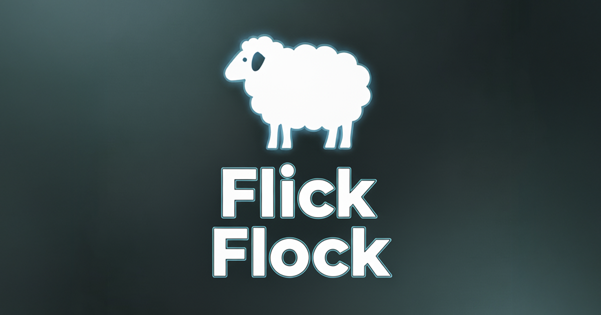 Flick Flock — Protect your flock from wandering wolves